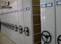 China High Density Mobile Storage System with 1.5mm Cold-Rolled Steel and 5-Year Warranty for Warehouse Use for sale