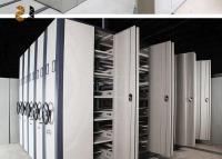 China 6-Layer Mobile File Cabinet System with 3-Point Lock Security | 0.8-2.5mm Steel Construction for sale