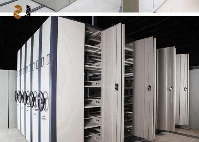 China 6-Layer Mobile File Cabinet System with 3-Point Lock Security | 0.8-2.5mm Steel Construction for sale