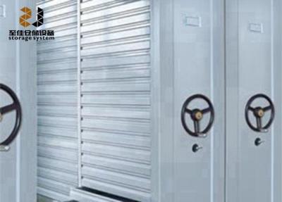 China Cold Roll Steel Mobile Storage Shelving System 0.8-2.5mm Corrosion Protection for sale