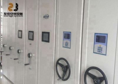 China Safety Lock High Density Mobile File Storage System Compactus Filing 6 Layers for sale