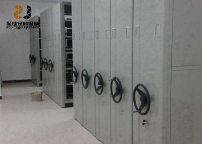 China Customized Mobile Shelving Systems 6 Layers 1.5mm Cold Roll Steel Knock Down Filing Systems for sale