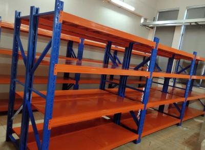 China 100-200kg Super Light Duty Smooth Steel Storage Rack Adjustable Layer 2-8 for sale