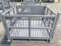 China Powder-Coated Stackable Warehouse Racks 800-1500kg Capacity with Custom Color Options for Brand Integration for sale