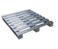 China Heavy Duty Half Paved Steel Pallet 1200x1000mm for Industrial Warehouse Storage for sale