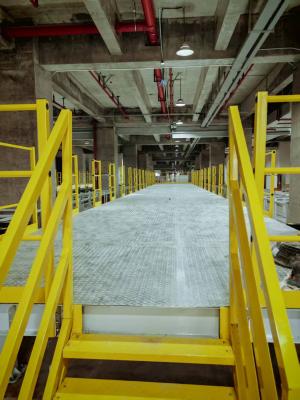 China Heavy Duty I-Beam Mezzanine Platform 2000kg Capacity Custom Industrial Storage for sale