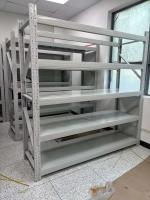 China Lightweight, Adjustable, Five-Tier, Off-White Industrial Shelving for sale
