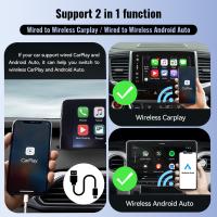 China Wired To Wireless Carplay Box Android Android Auto Car Interconnection Converter Box for sale
