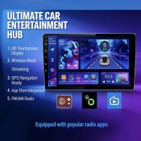 China 10 Inch Universal Car Radio Supports Carplay And Android Auto Built In Fm Car Radio for sale