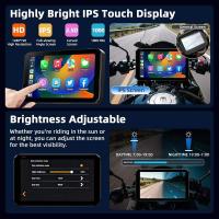China 5.5 Inch Motorcycle Carplay Radio Navigation Android Auto Huawei Hicar Driving Recorder for sale