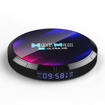 China H96 Max Wifi 6 8k Ultra Hd Android Tv Box 4gb Ram 32gb Rom With Tivimate Iptv Player for sale