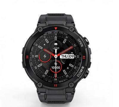 China Rugged Sport K22 Smart Watch Bluetooth Calling Ip68 Waterproof Heart Rate Monitoring for sale