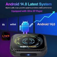 China HK1 RBOX H8X Allwinner H728 Android 14 Set Top Box 8K HDR WiFi 6 with Ultra XP Player for sale