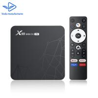China Voda Factory Direct Supply X88 Mini 14 Rk3518 TV Box Android 14 4k UHD Dual Wifi6 for sale