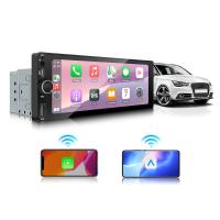 China Voda 1 Din 6.86 Inch Touchscreen Multimedia Car Radio With Android Auto And Carplay for sale