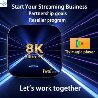 China Voda Custom Strong 8k Streaming Tv Box Support Tivimagic Player Global Channels for sale