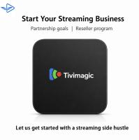 China Wholesale streaming TV box preinstalled tivimagic player Support IPTV Server Playlist for sale
