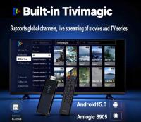 China Tvr3 4k TV Stick Built-in Tivimagic IPTV Player Custom Wholesale For Global Distributors for sale