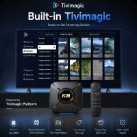 China Wholesale K8 Smart Tv Box With Built-in Tivimagic Streaming Player 8+128gb for sale