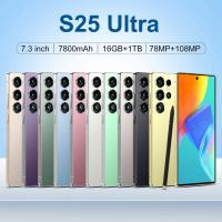 China Free Shipping S25 Ultra Smartphone Wholesale with Radio APP for Resellers in Brazil, Argentina, Peru and Chile for sale