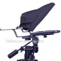 China Mini Teleprompter Teleprompter Mini And Lightweight Collapsible Journalist Studio for sale