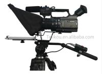 China Mini Teleprompter Teleprompter Mini And Lightweight Collapsible Journalist Studio for sale