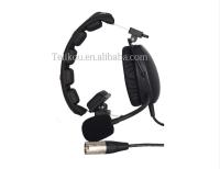China BK-201 TV Studios Broadcast Intercom Belt Dual Channel Cable Package for sale