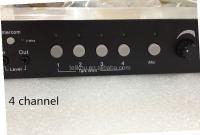 China 220V School Stage Wireless Intercom System Black 200-300m OEM for sale