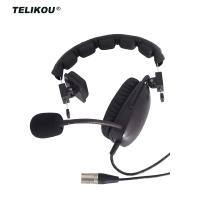 China Single Ear Headphone Transmit Equipment HD-101/4 Headset Microphone for sale