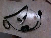 China Professional Intercom Headset Professional Interphone NE-11 Earphones and Headphones with XLR-4F or XLR-5M Conne for sale
