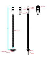 China Intercom Master Station MIC Panel Connector with Screw Condenser Gooseneck Director for sale