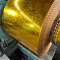 China PPGI Color Coated Steel Coil DX51D 0.5mm Roofing Hot Dip Prepainted Zinc Coated Coil for sale