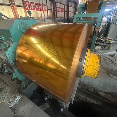 China 600mm-1500mm PPGI PPGL Color Coated Steel Coil Prepainted Cold Rolled with BIS Certificate for sale
