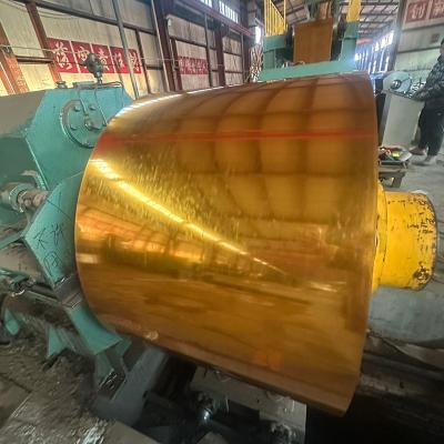 China Zinc Color Coated PPGL Steel Coils 0.12-6.0mm For Roof Sheet for sale
