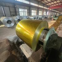 China SGCC DC51D Prepainted Cold Rolled PPGL Steel Coils Roll Pre Painted Galvalume Steel for sale