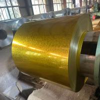 China Polyester Color Coated PPGL Steel Coils EN10147 / EN10142 ASTM A653 for sale