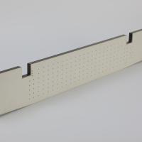 China Customized Silver Rubber Coated Components Rectangular Wear Resistant Anti Static and Corrosion Resistant Industrial Equipment for sale