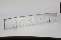 China Customized Silver Rubber Coated Components Rectangular Wear Resistant Anti Static and Corrosion Resistant Industrial Equipment for sale