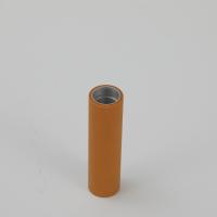 China Rubber Coated Cnc Cut Parts Industrial Brown Pipe Piles Abrasion Resistance for sale