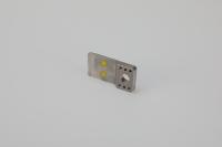 China Rubber Coated CNC Machined Parts Small Anti Corrosion Oil Resistant High Performance for sale