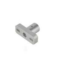 China Tear Resistant CNC Hardware Silver Coated Parts Compression Resistant for sale