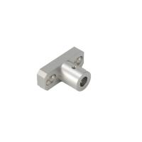 China Tear Resistant CNC Hardware Silver Coated Parts Compression Resistant for sale