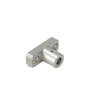 China Tear Resistant CNC Hardware Silver Coated Parts Compression Resistant for sale