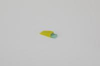 China Professional Custom Cnc Metal Parts Yellow Rubber Coated Corrosion Proof for sale