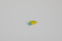 China Professional Custom Cnc Metal Parts Yellow Rubber Coated Corrosion Proof for sale