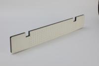 China Silver Plated Rubber Coated Custom Parts Rectangular Anti Corrosion For Industrial Machinery for sale