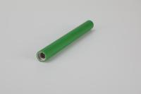 China Green Machining Metal Parts Rubber Coated Hollow Precision Machining Metal Parts for sale