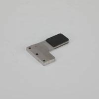 China Customized Cnc Metal Parts Rubber Coated Anti Wear For Industrial Equipment for sale