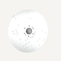 China High Quality Wholesale of Processable Ceramic Industrial Parts with Industrial Ceramic Zirconia Ceramic Circular Gaskets for sale