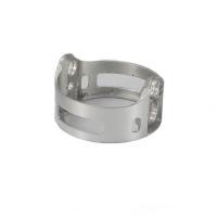 China Customized CNC Stainless Mechanical Parts Large Base Plate Disc Cavity Standard Size for sale